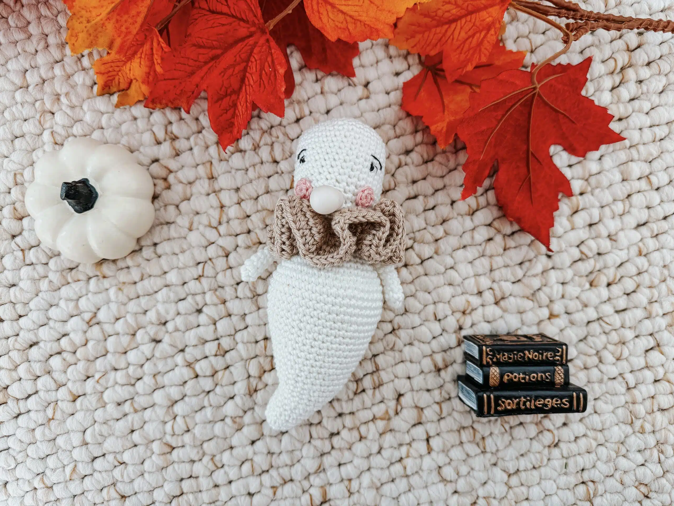 Le fantôme Bubble Gum (Niveau débutant) - annabcrochet.fr